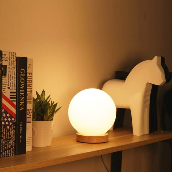 Lampe de chevet LED Ronde • Livraison Offerte – LampesDeChevet